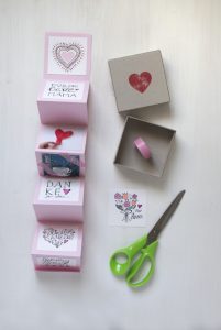 Muttertag - DIY Geschenk selber basteln - Farbgold